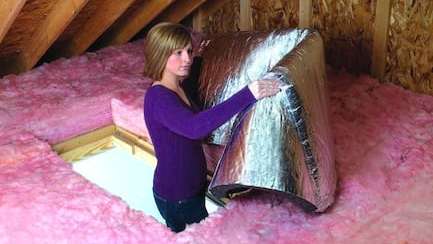 Owens Corning Attic Door Cover