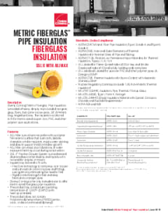 Owens Corning Insulation Chart