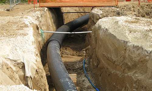 underground pipework