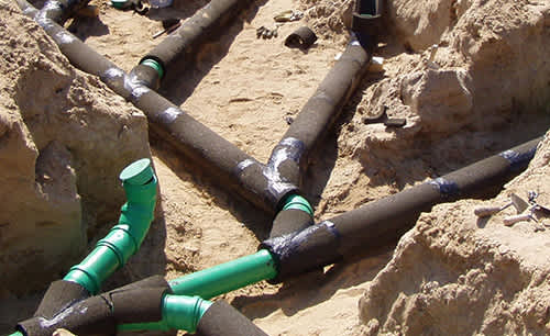 underground pipework