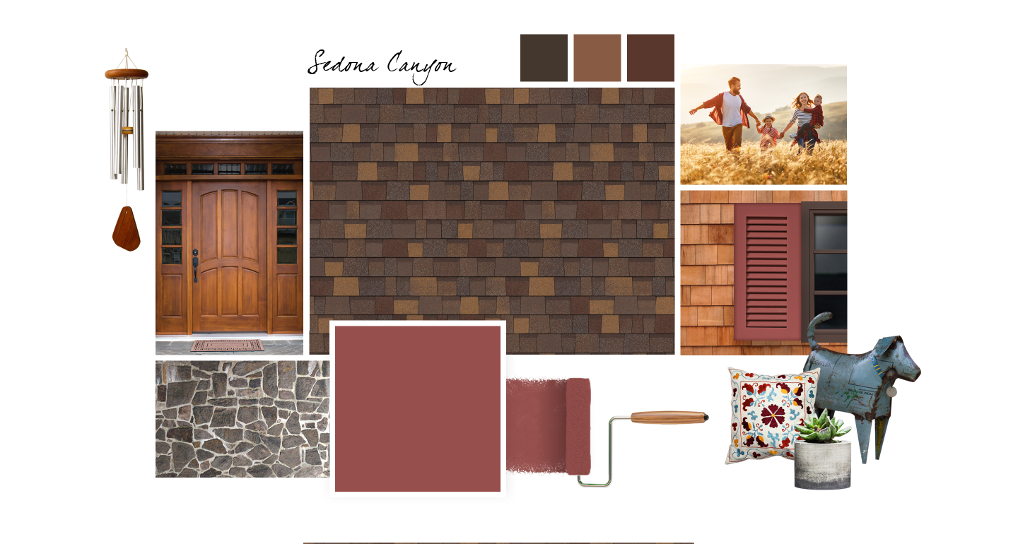 Pairing Type - Sedona Canyon & Rembrandt Ruby | Owens Corning Roofing